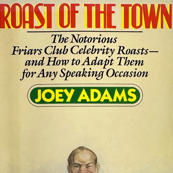 Accents | Comedy Book Roast Of The Town 1986 By Joey Adams 1st ...